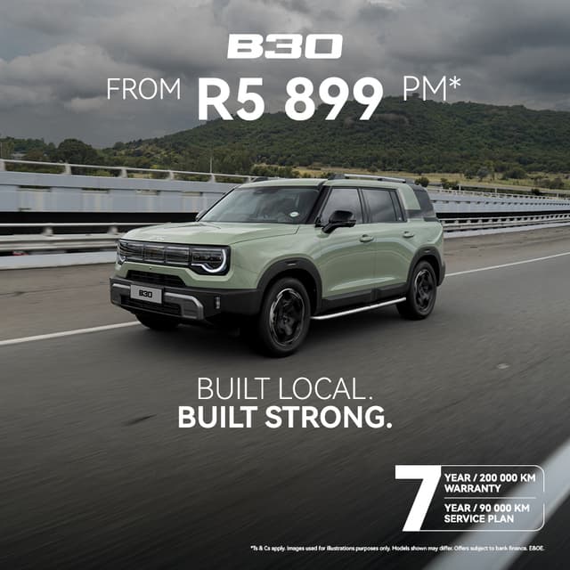 BAIC B30 - Versatile Hybrid SUV | BAIC South Africa
