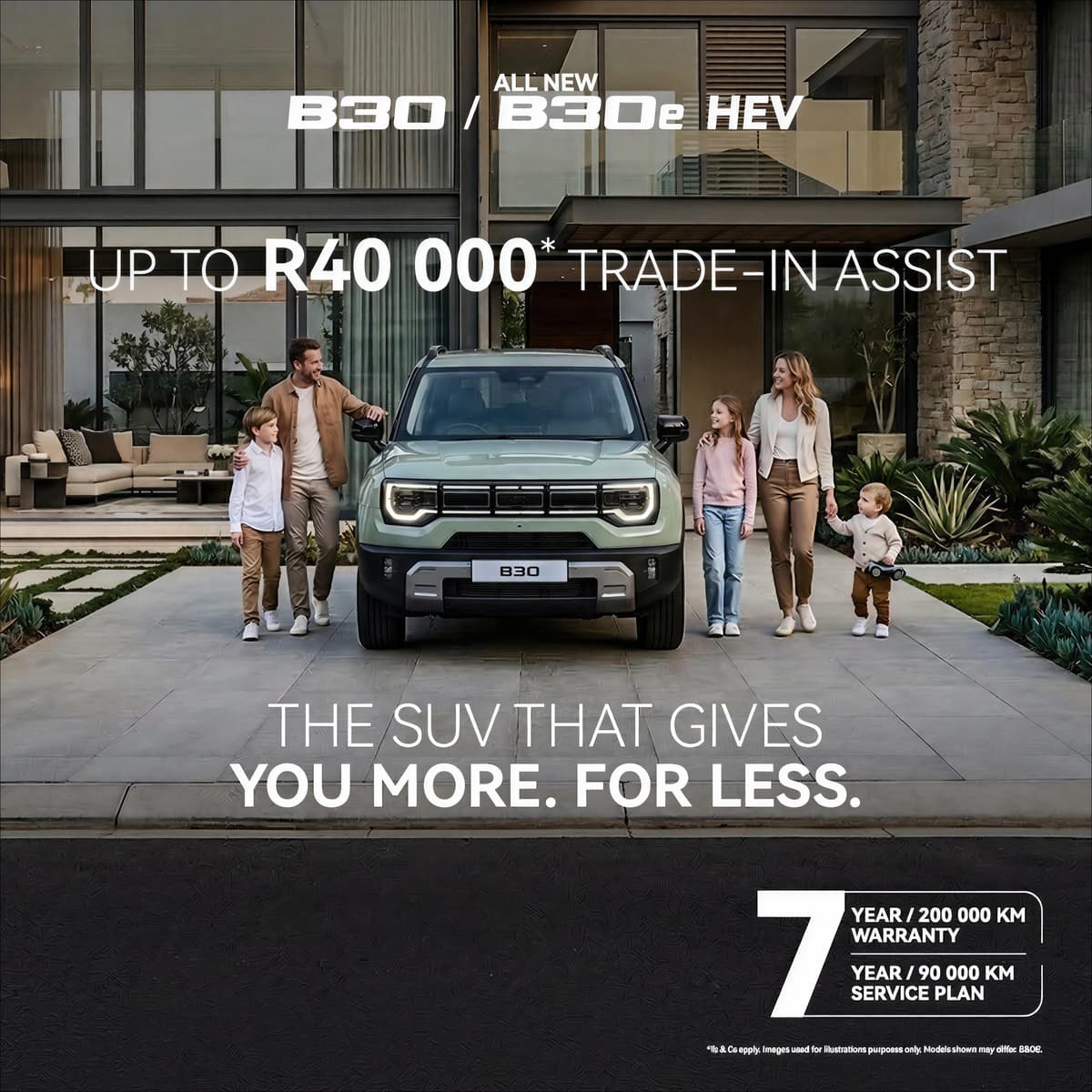 BAIC B30 - Versatile Hybrid SUV | BAIC South Africa